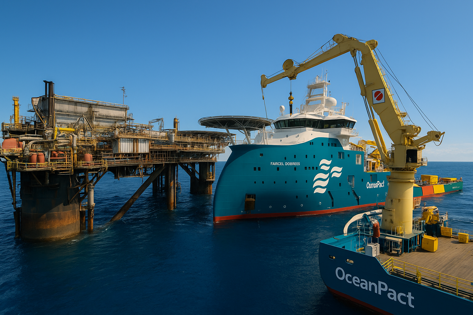 Megaoperação da OceanPact vai descomissionar plataformas da Trident ...