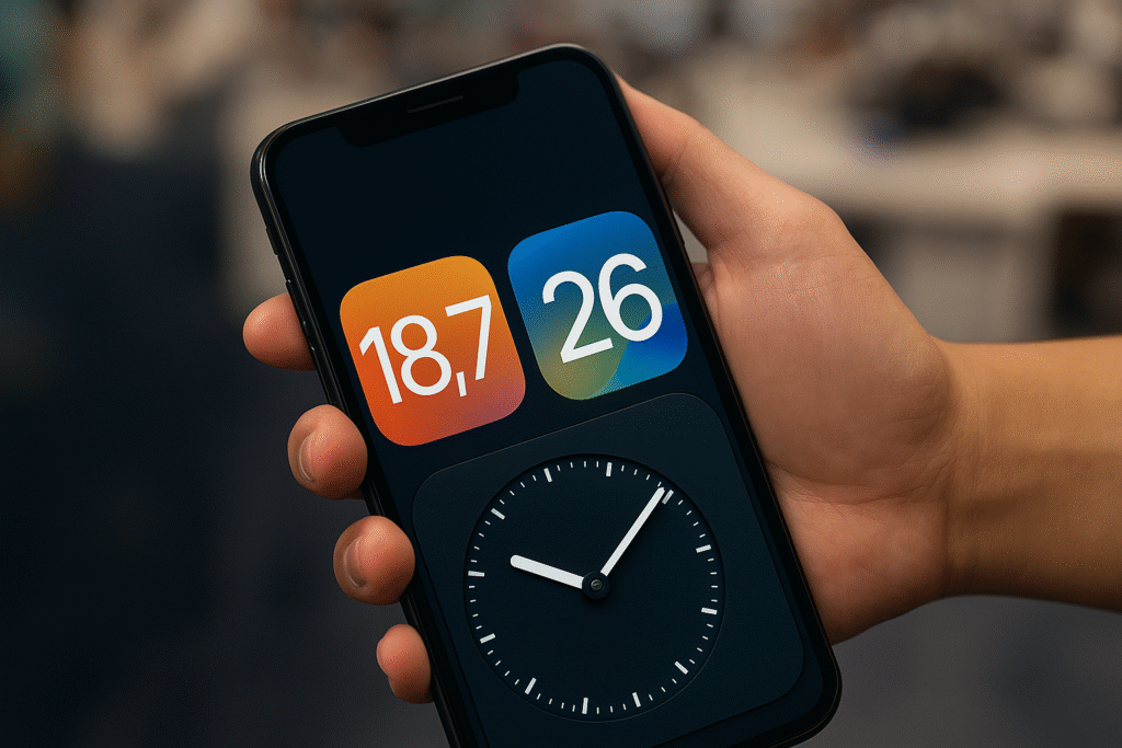 iOS 26 ou iOS 18.7? Saiba qual versão instalar no iPhone