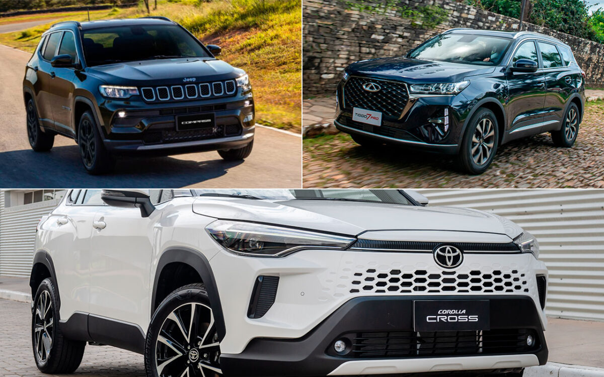SUV Tiggo 7 PRO Max Drive 2026 desafia Compass e Corolla com preço menor