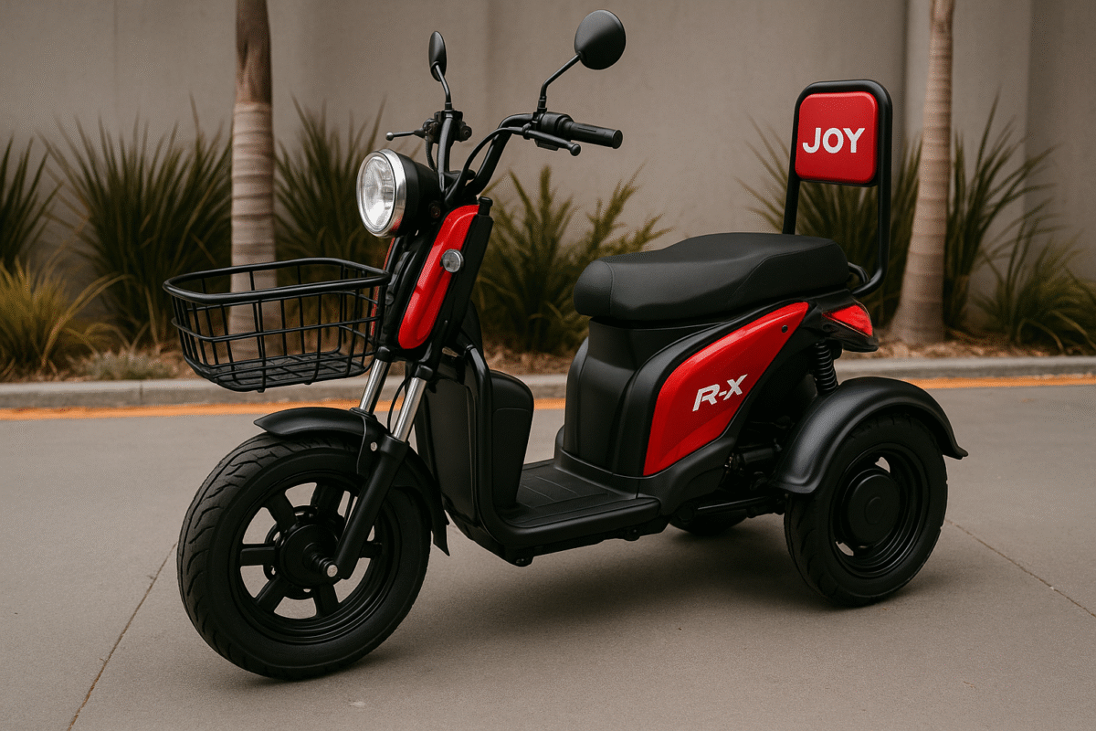 Triciclo Joy Tree: o modelo elétrico com carona, autonomia e preço ...