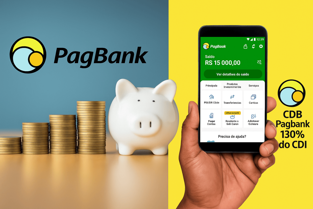 Cofrinho do PagBank promete 130% do CDI, mas detalhe oculto pode cortar ...