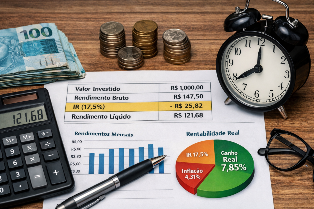 Quanto rende R$ 1.000 no CDB 99% do CDI hoje? Veja os números reais