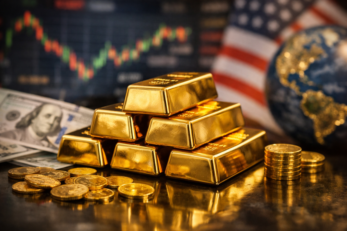 Ouro bate máximas históricas e acende alerta global sobre dólar ...