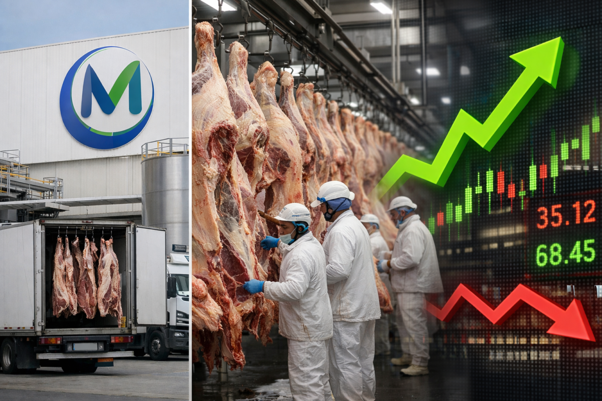 Ação da Marfrig dispara, porém margens apertadas preocupam investidores