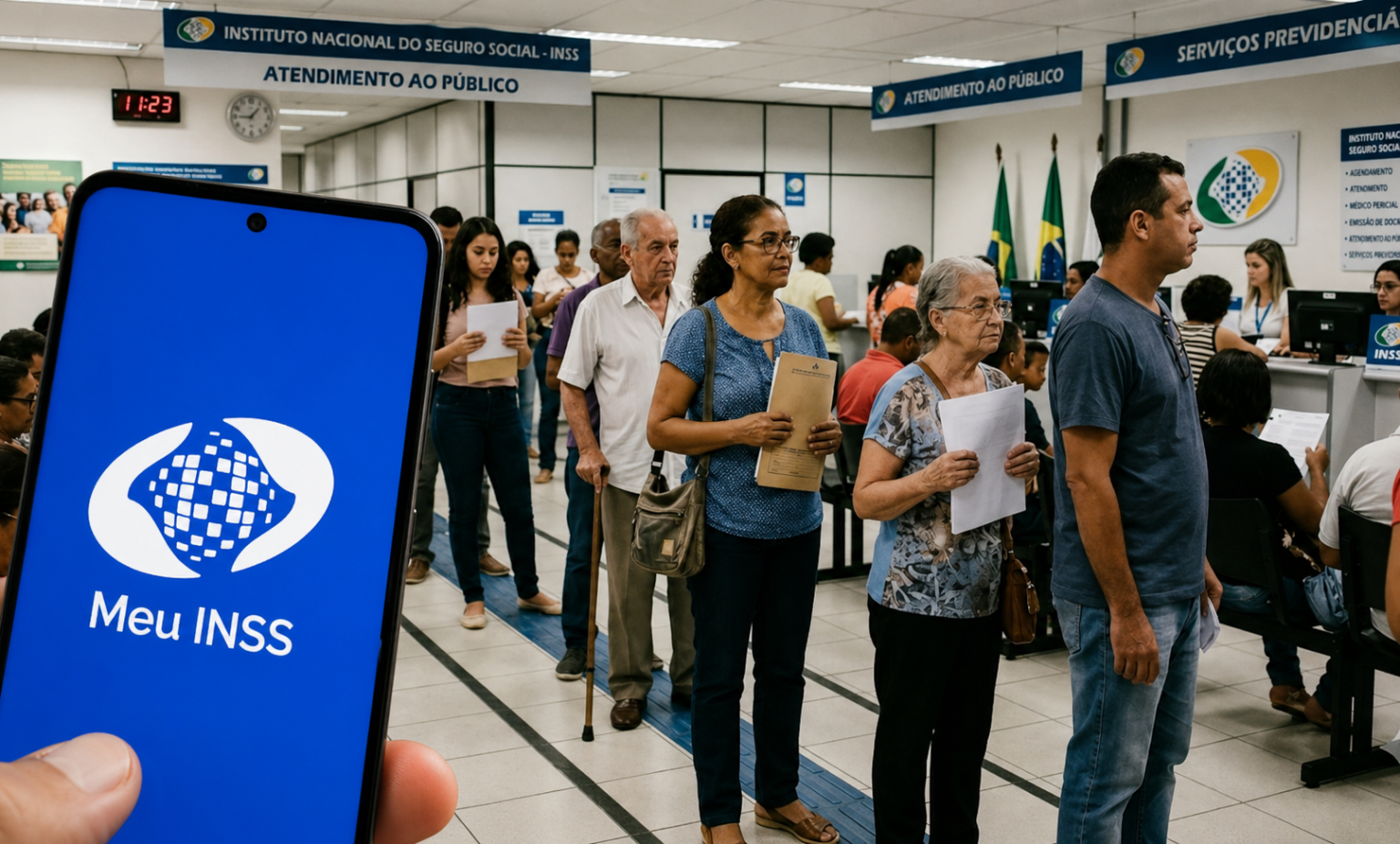 INSS trava novos pedidos de aposentadoria e BPC e muda regras para milhões